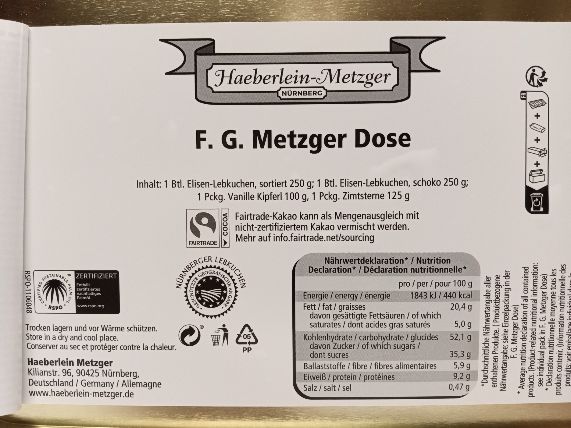 GERMANY - Haeberlein-Metzger Lebkuchen Company :: Nationalbreadmuseum